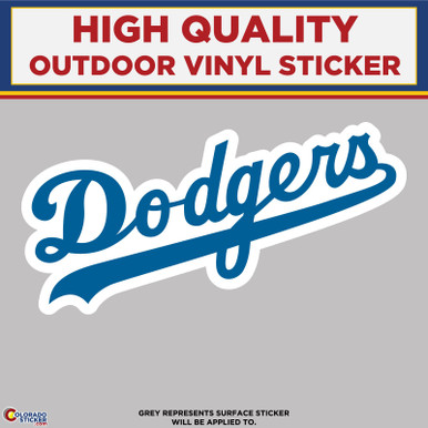 Los Angeles Dodgers, High Quality Vinyl Stickers Perfect for your car ...