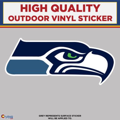 Seattle Seahawks, High Quality Vinyl Stickers Perfect for your car ...