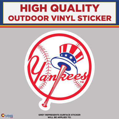 Retro New York Yankees, High Quality Vinyl Stickers Perfect for your ...