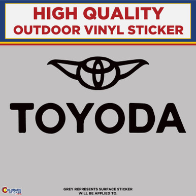 Toyoda, Die Cut High Quality Vinyl Stickers Perfect for your car ...