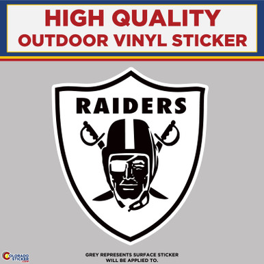 Raiders, High Quality Vinyl Stickers Perfect for your car, window, cup ...