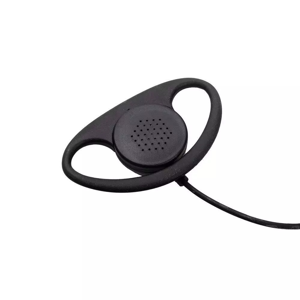 Buy 4 packs 2-Pin D Shape Walkie Talkie Headset Earphone | Clear and ...