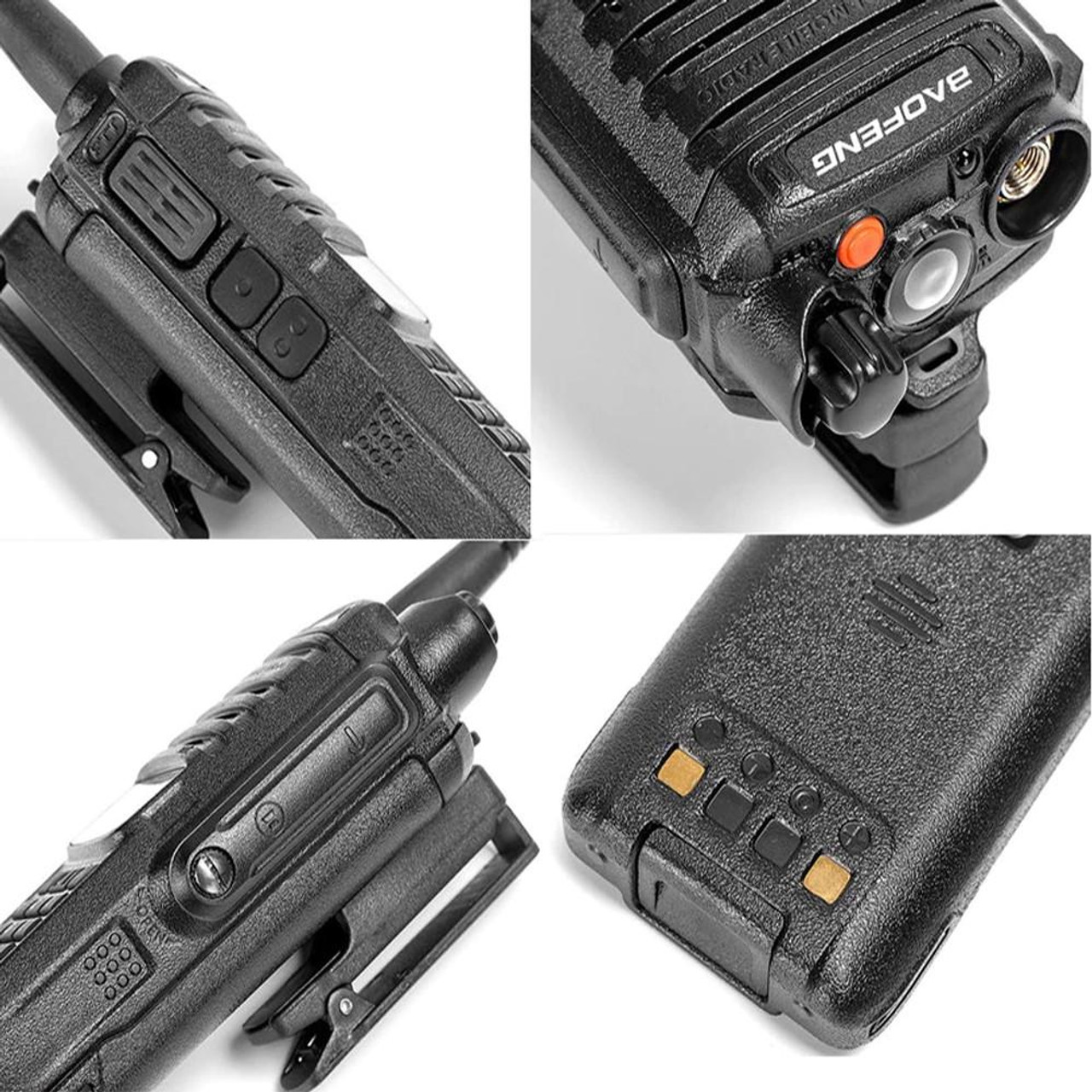 Baofeng UV-9R Plus IP67 Waterproof UHF/VHF Walkie Talkie Long Range 8W Ham Radio + Speaker Mic ...