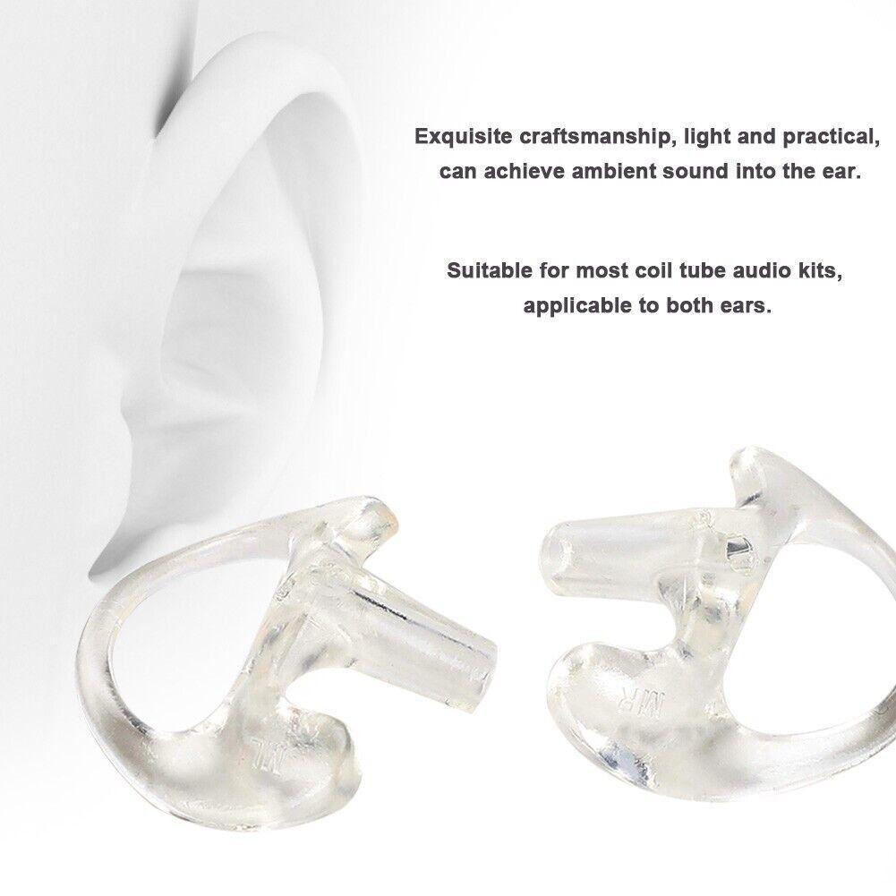 3 Pair Two Way Radio Ear Mold Earpiece Inserts - On Sale