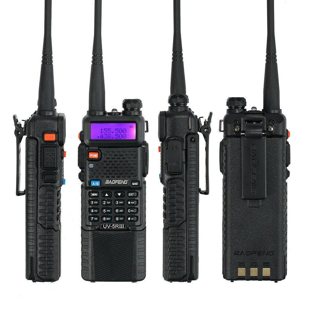 Baofeng Radio UK | 2 x BAOFENG UV-5R III Tri-Band VHF/UHF 3800mAH ...