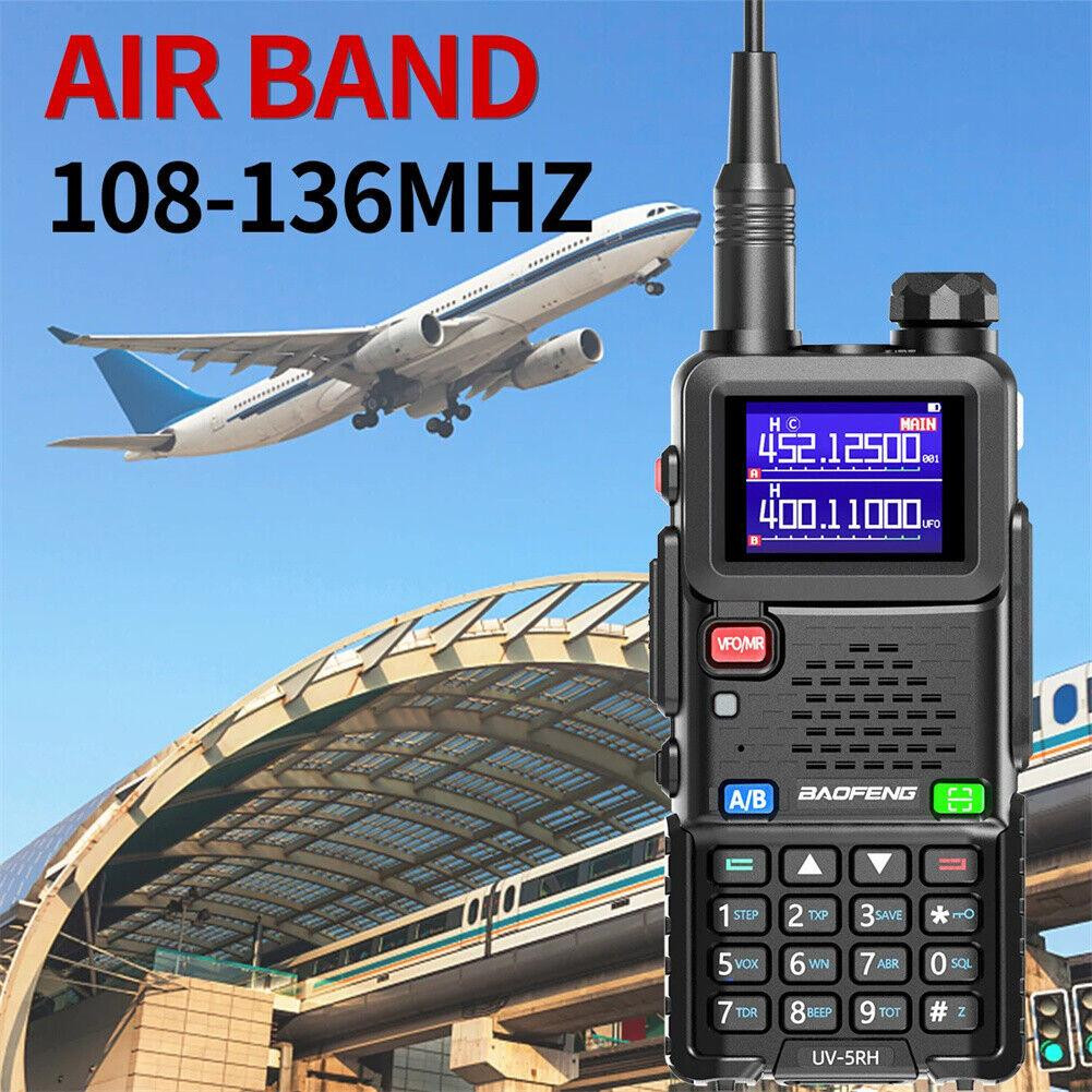 Baofeng UV-5RH 10W Multi-Band Radio | Airband & High Power | Long Range