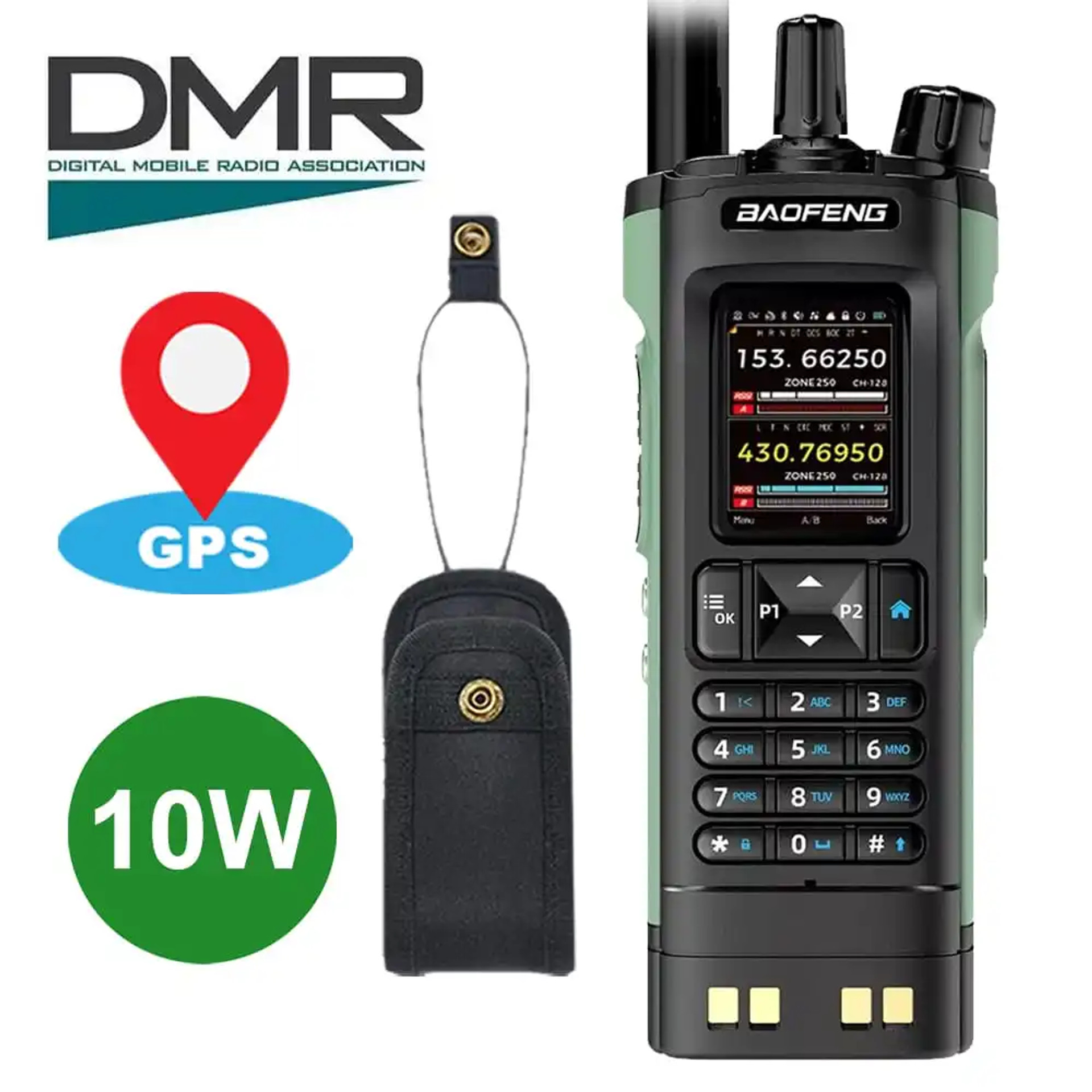 Baofeng DM-32 DMR Walkie Talkie | Digital & Analog Hybrid Radio