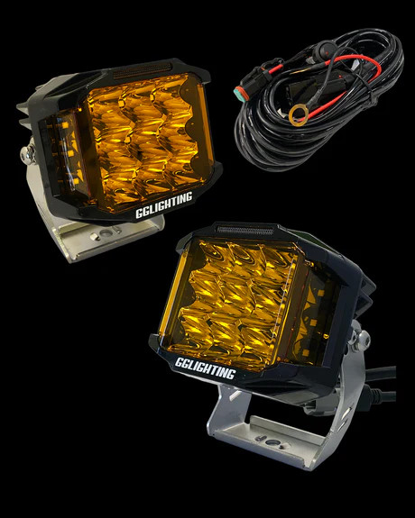 CB60 XL Amber Sidewinder LED Pod Bundle