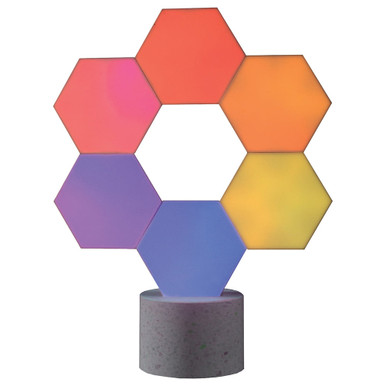 COLOLIGHT WiFi Smart LED Light Kit 6 Blocks & Base-White / DIY Smart ...