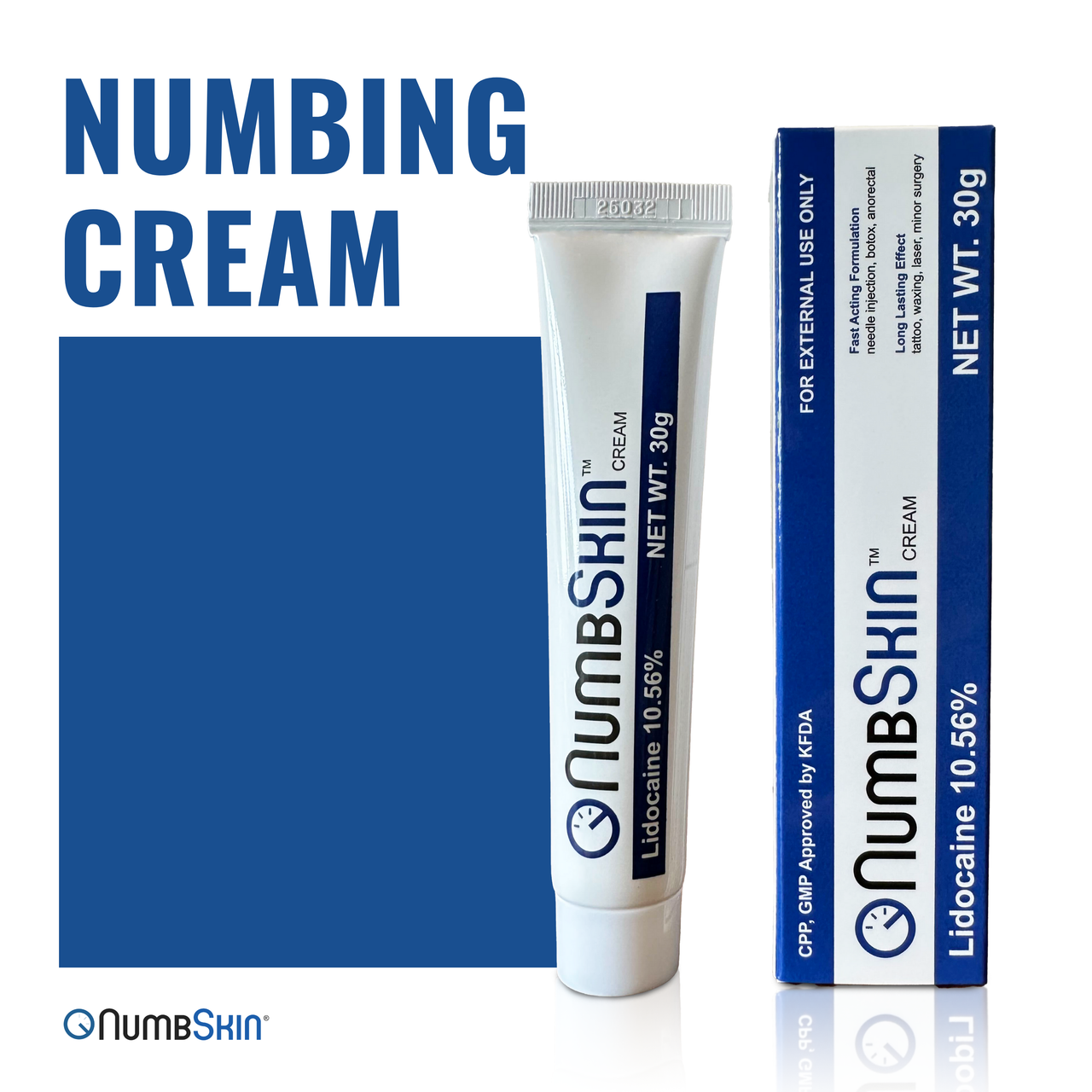 2 Tubes of NS Cream |Piercing and Laser Removal - Numb Skin