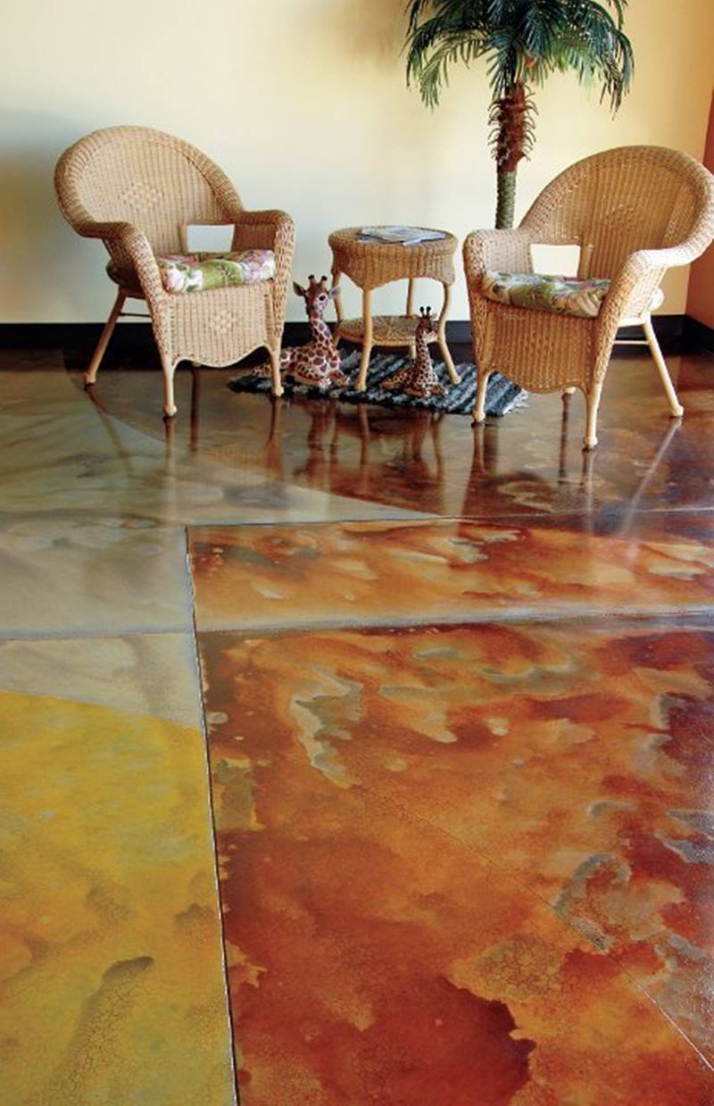 How to restore the shine on your colored concrete floor - Video - SealGreen