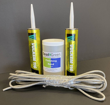 Crack and Break Saw Cuts Repair on concrete driveway