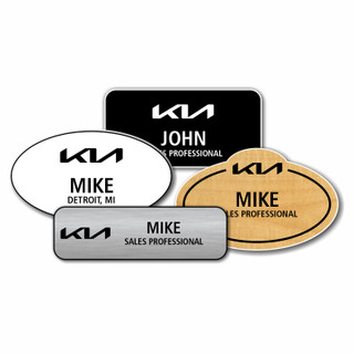Kia (New Logo 2021) Name Badges
