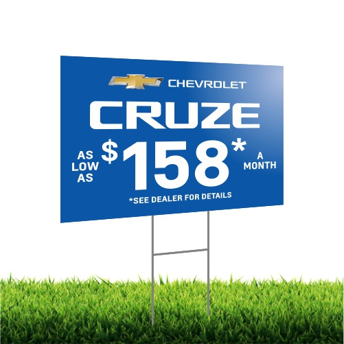 24" x 18" Yard Signs Printed 2 Sides - Signs and Banners