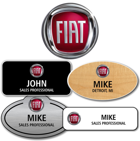 Fiat Name Badge - Fiat Name Badge