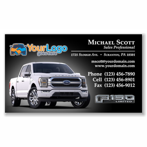 Ford F-150 Limited Business Cards