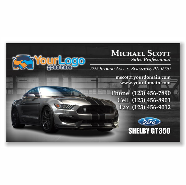 Ford Mustang Shelby GT350 Business Cards