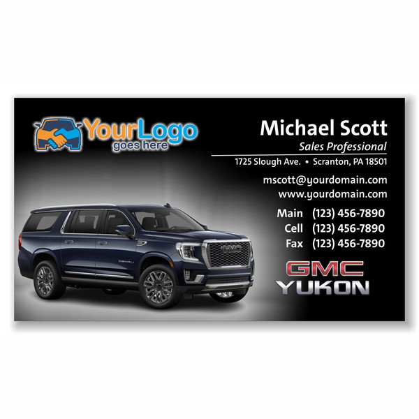 GMC Yukon Business Cards