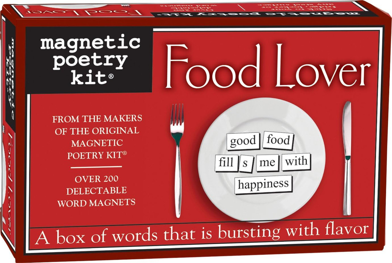 Magnetic Art Word Magnets - Food Lover - Little Obsessed