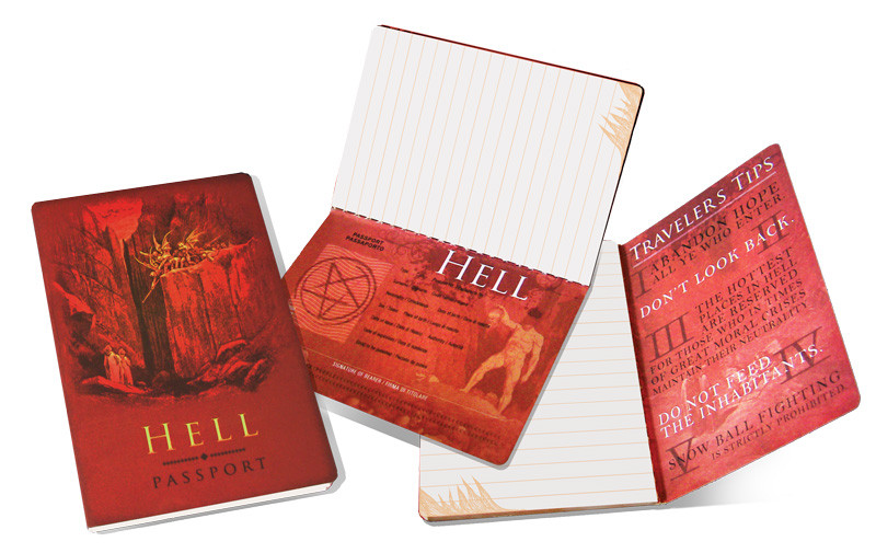Hell Passport Notebook - Little Obsessed