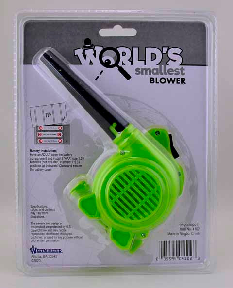 World's Smallest Blower - Little Obsessed