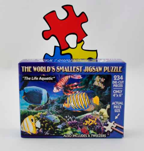 World's Smallest Jigsaw Puzzle - The Life Aquatic - Little Obsessed