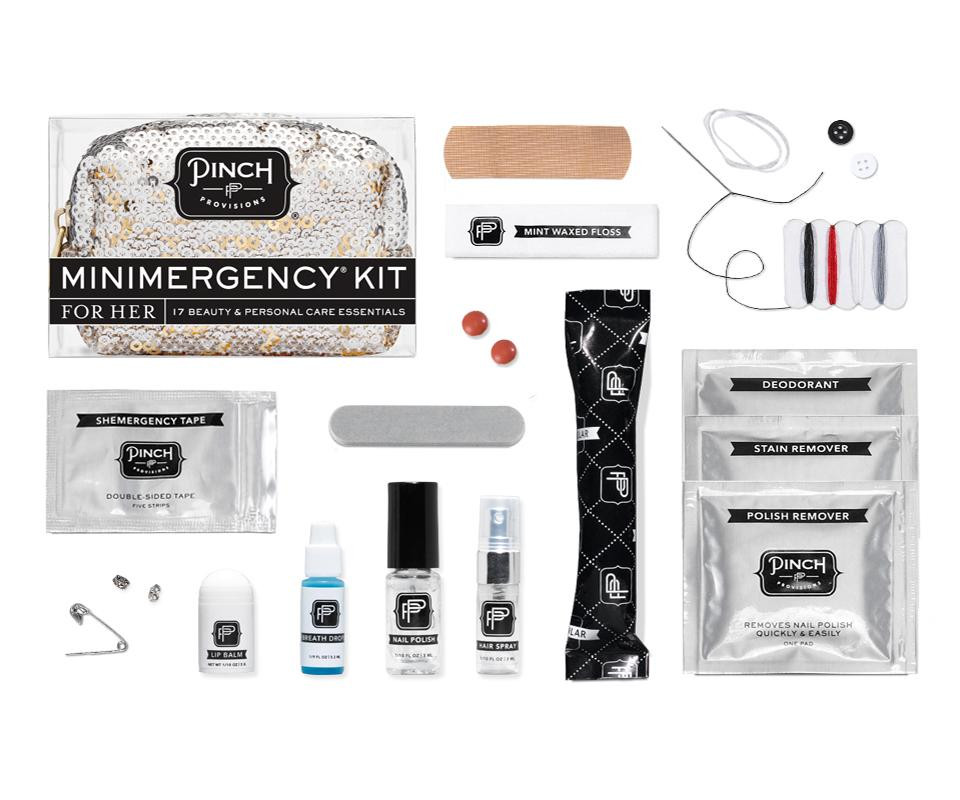 Minimergency Kit For Her - Sequin Rose Gold - Little Obsessed