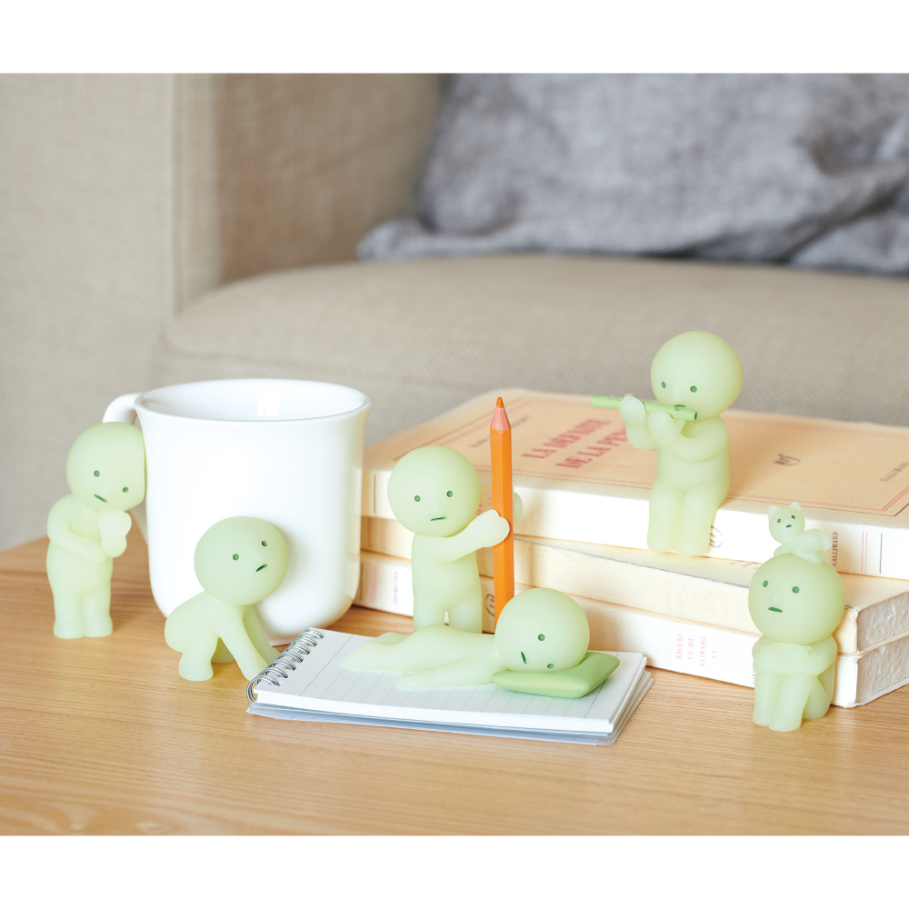 Smiski Mini Glow Figure Blind Box - LIVING - Little Obsessed
