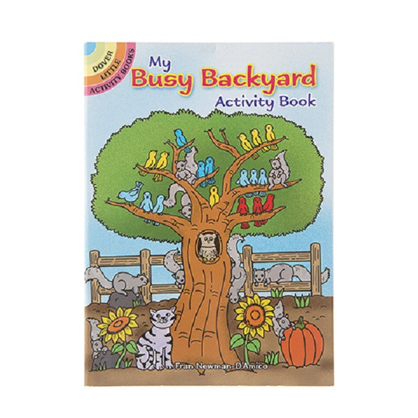 My Busy Backyard Little Activity Book - Little Obsessed