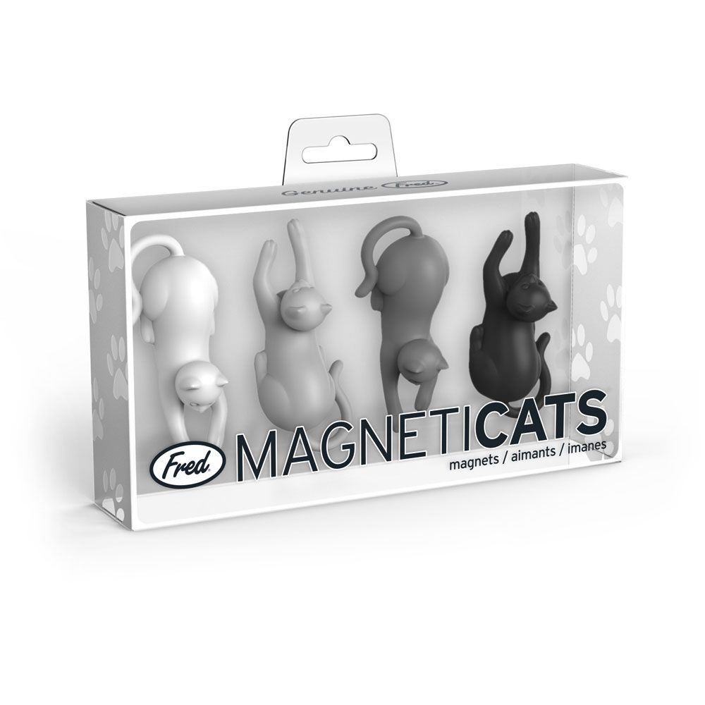 Magneticats - Cat Magnets, Set of 4 - Little Obsessed