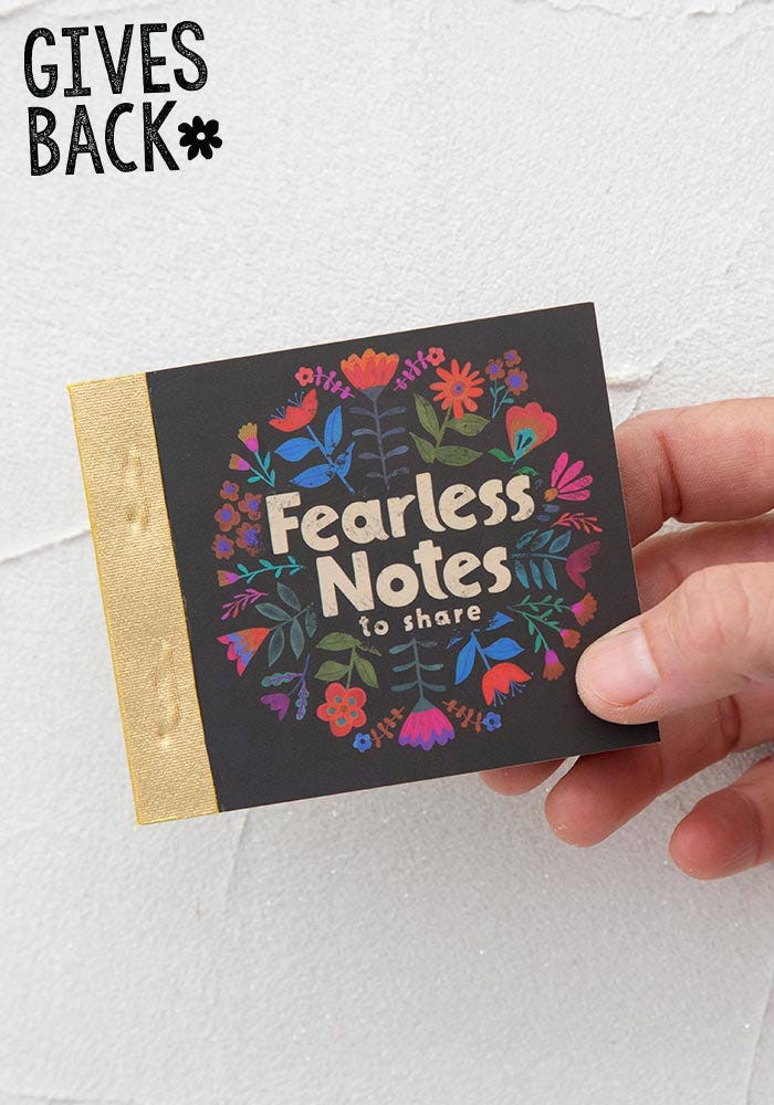 Natural Life Tiny Fearless Happy Notes - Little Obsessed