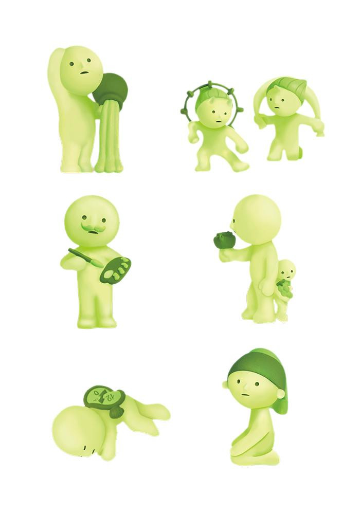 Smiski Mini Glow Figure Blind Box - MUSEUM - Little Obsessed