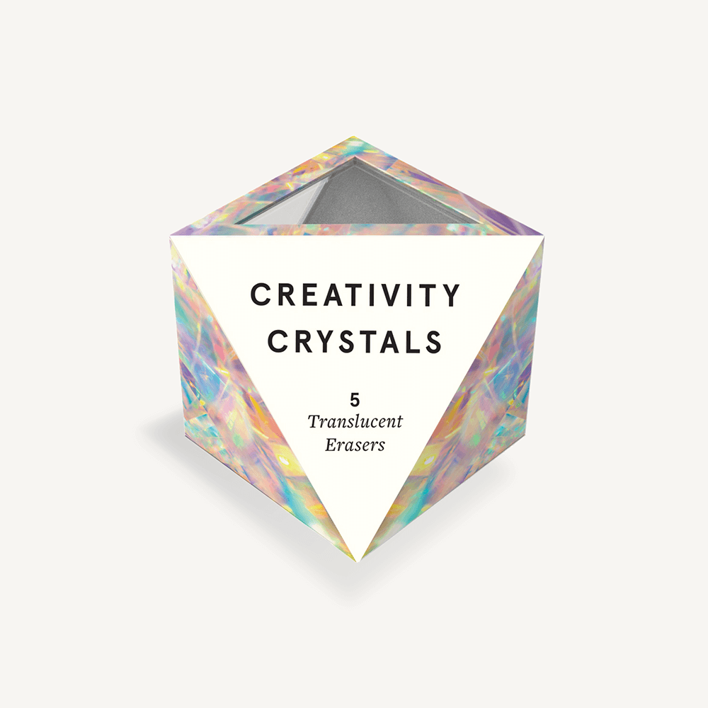 Creativity Crystal Erasers, Set of 5 - Little Obsessed