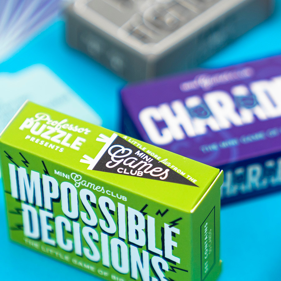 Professor Puzzle Matchbox Mini Games Club (Assorted) - Little Obsessed