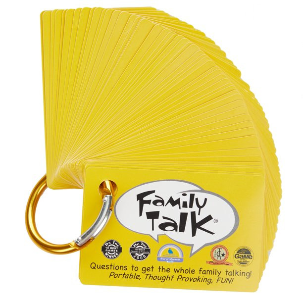 Family Talk Conversation Cards - Little Obsessed