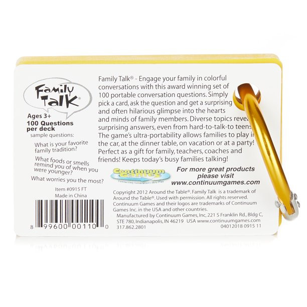 Family Talk Conversation Cards - Little Obsessed