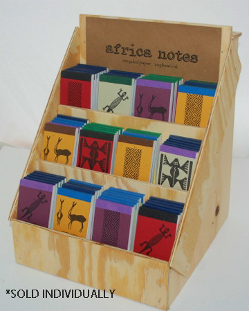 Tiny Notepad - African Glyph Art - Little Obsessed