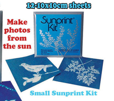 Small Sunprint Paper Kit - Little Obsessed