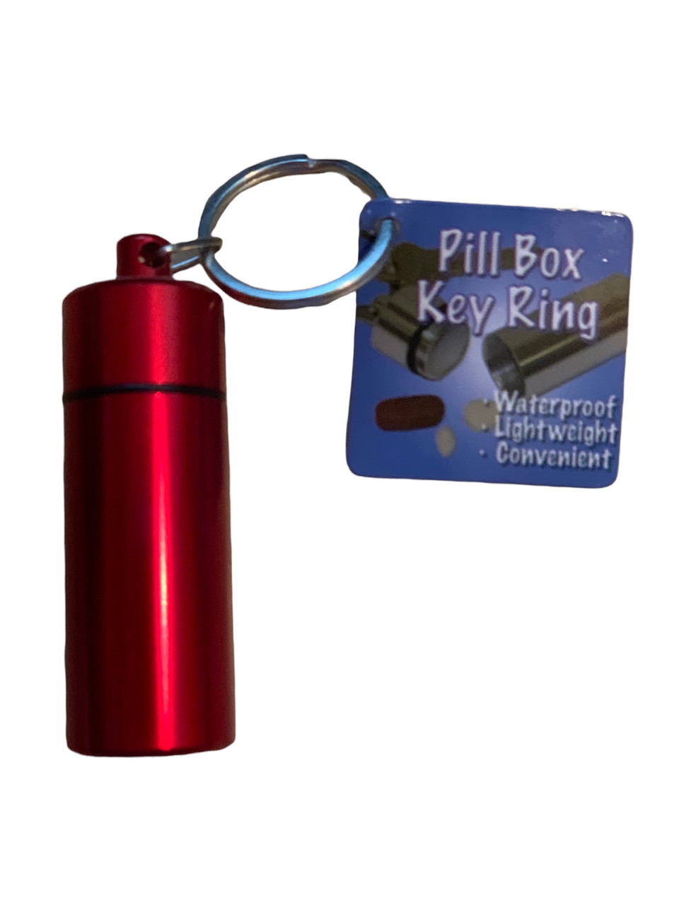 Pill Container Key Chain - Little Obsessed