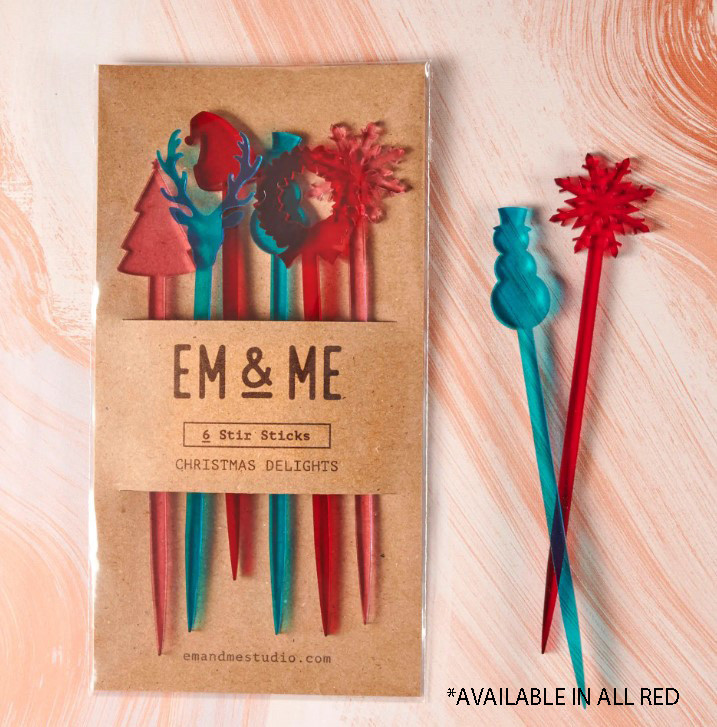 Christmas Delights Stir Sticks - Little Obsessed