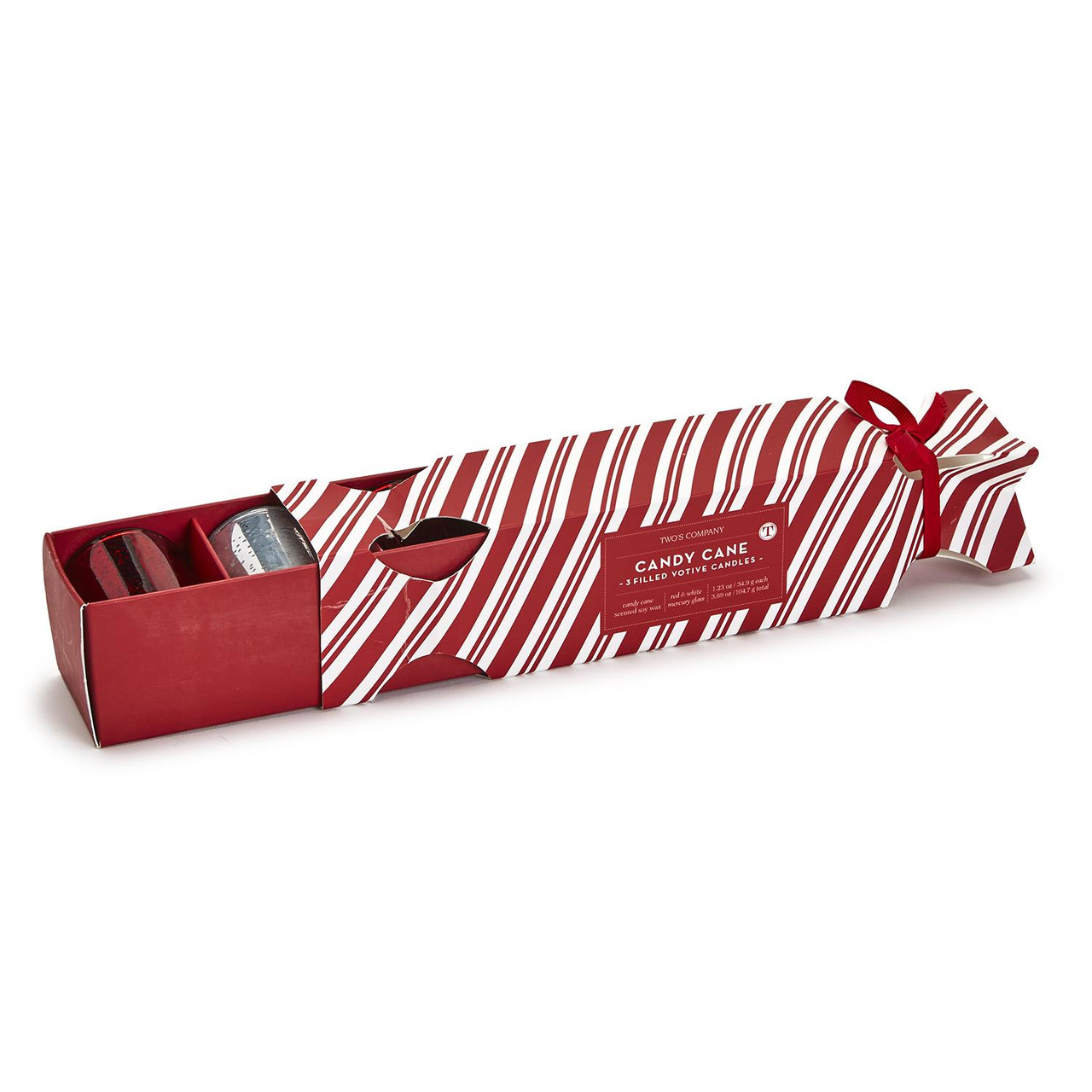 Candy Cane Candle Cracker, Set of 3 - Little Obsessed