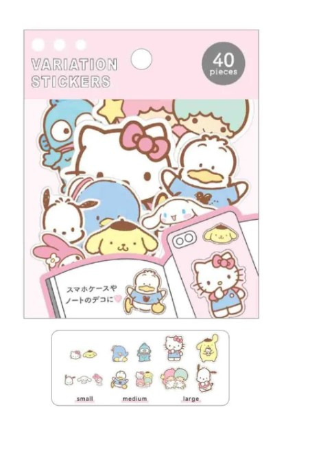 Sanrio Character Sticker Pack - Little Obsessed