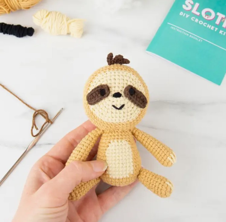 Sloth DIY Crochet Kit - Little Obsessed