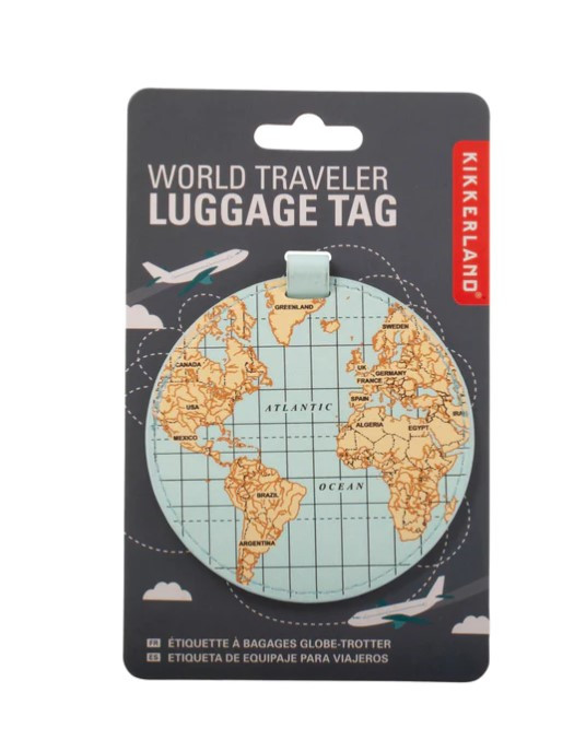 World Luggage Tag - Little Obsessed