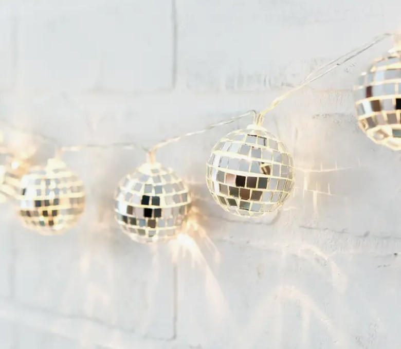 Disco Ball String Lights - Little Obsessed