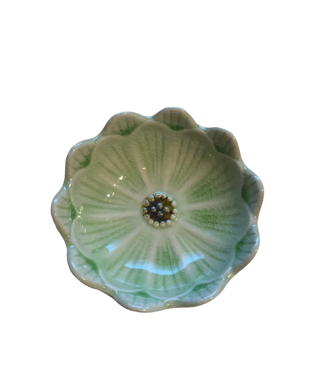 Daisy Crackle Appetizer Bowl - Little Obsessed