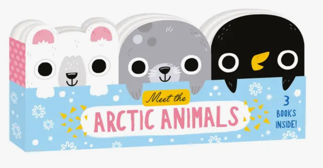 Meet the Arctic Animals Board Books, Set of 3 - Little Obsessed