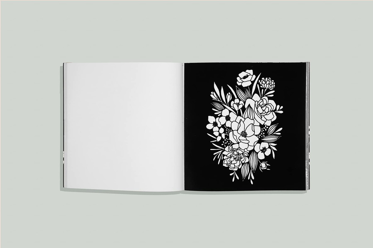 Bloom: A Pocket Size Coloring Book - Little Obsessed