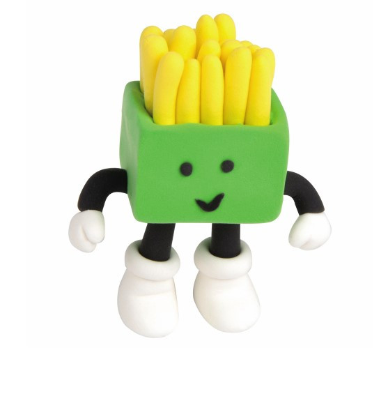 Make Your Own Fast Food Clay Kit - Little Obsessed