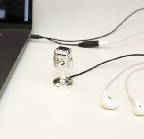 Mini Retro Microphone - Little Obsessed